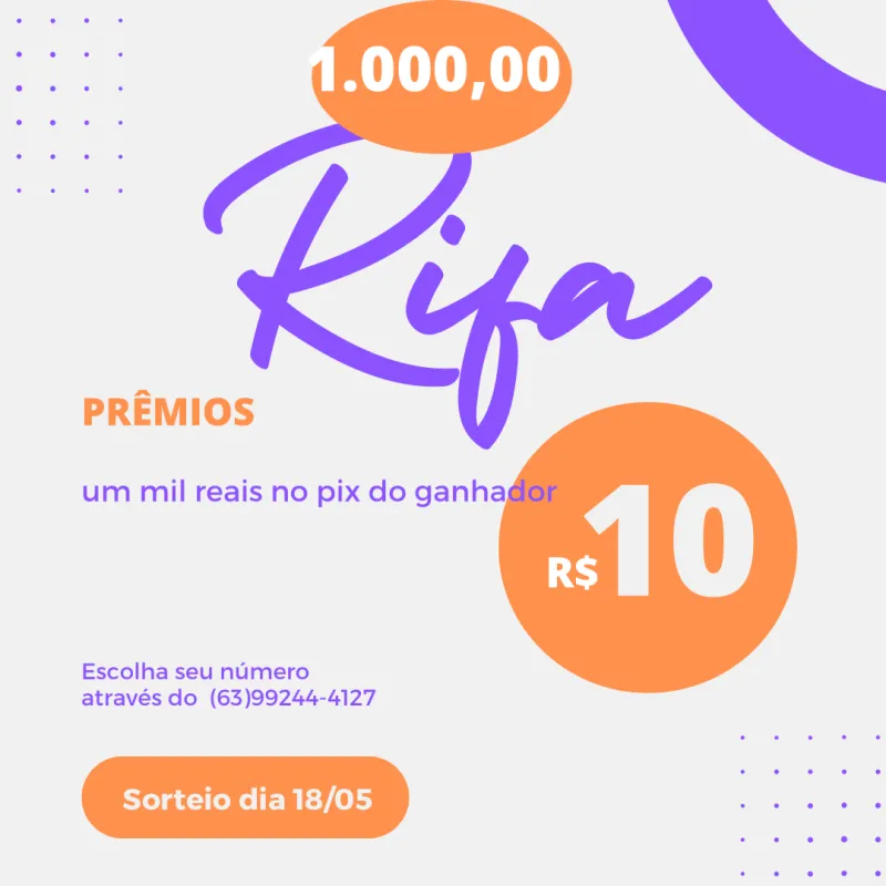 Rifa dos 1000zão