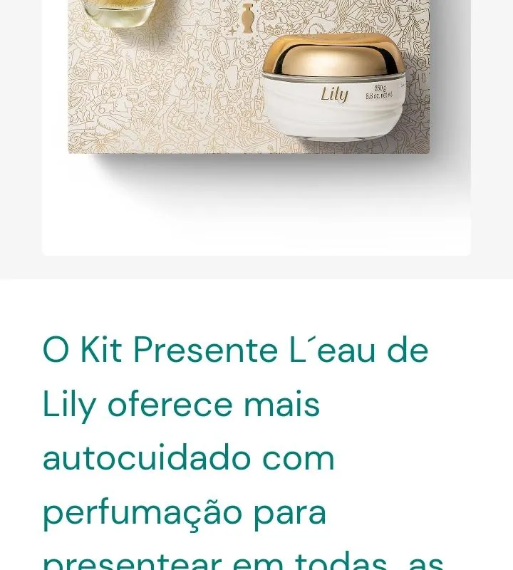 Kit Presente Lily