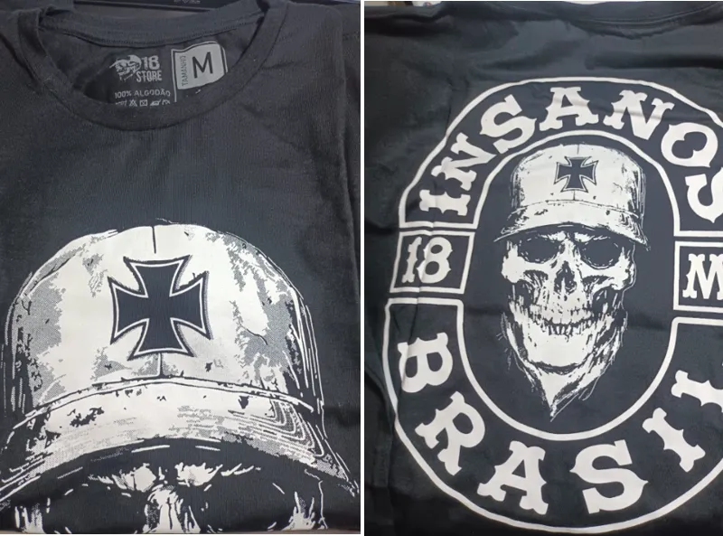 CAMISETA OFICIAL INSANOS MC