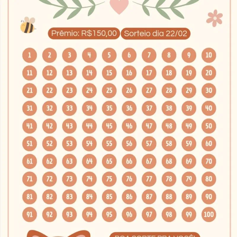 Chá Rifa Maria Isis