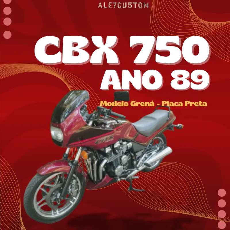 CBX 750 - ANO 89 - ALE7CUSTOM