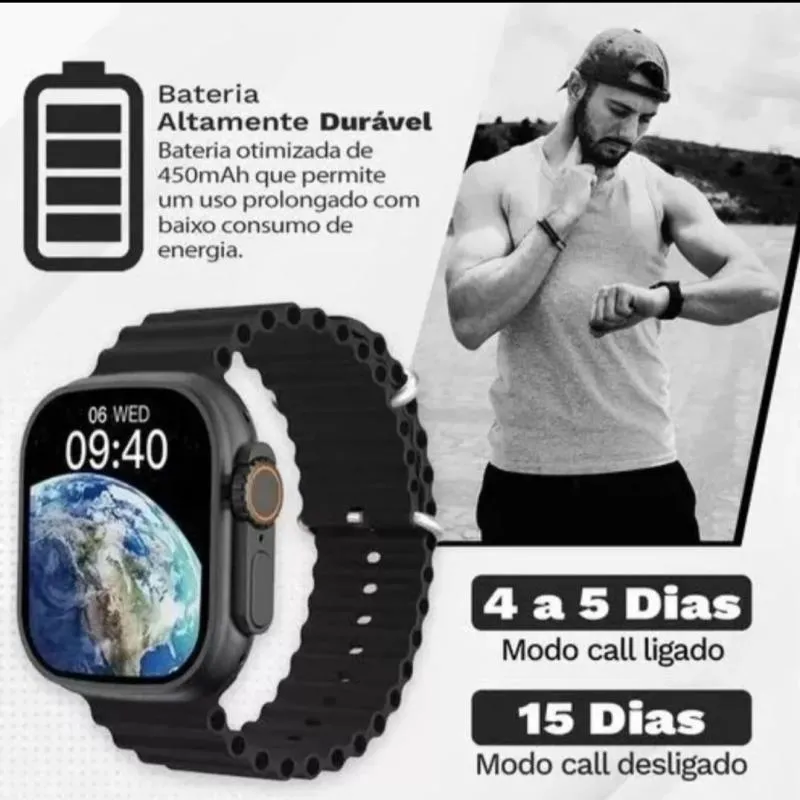 Smartwatch T800 Ultra Infinit Display
