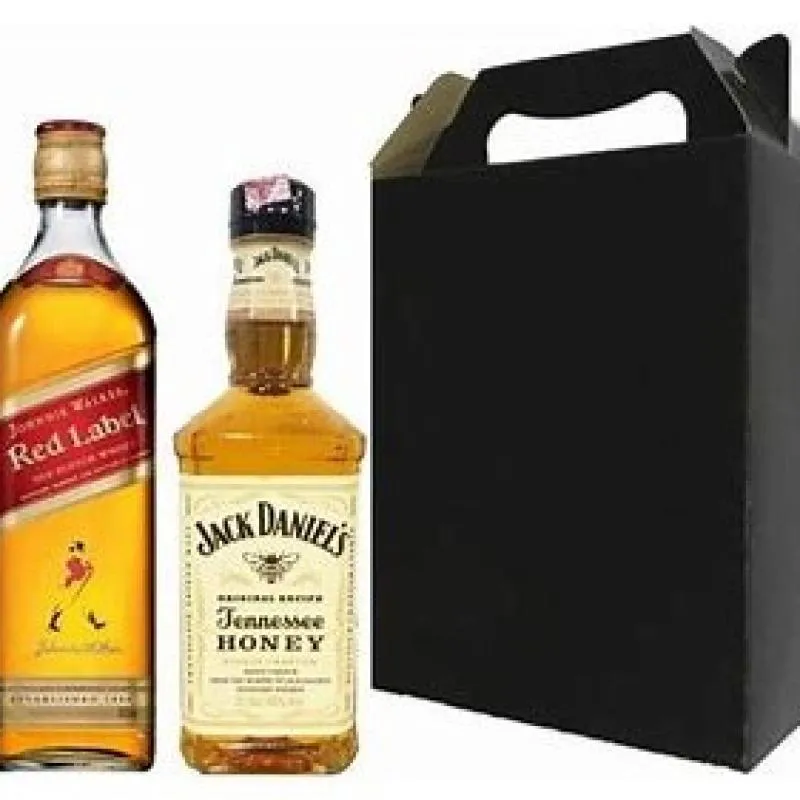 Kit Presente - Whisky ( Red Label / Jack Daniel's - Honey